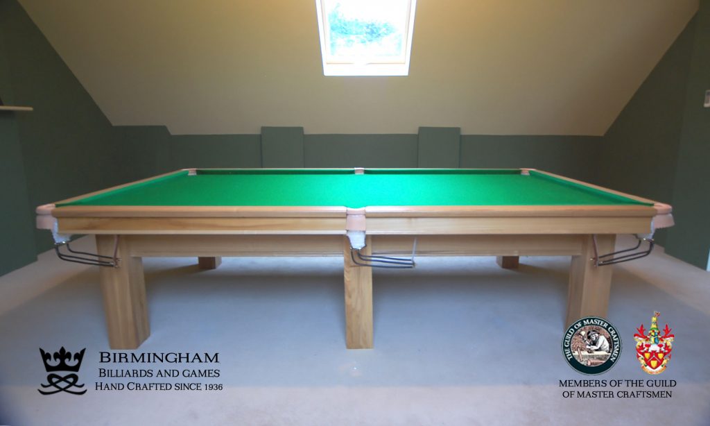 Birmingham Billiards | The Retro-luxury handmade pool table, with 6 ...