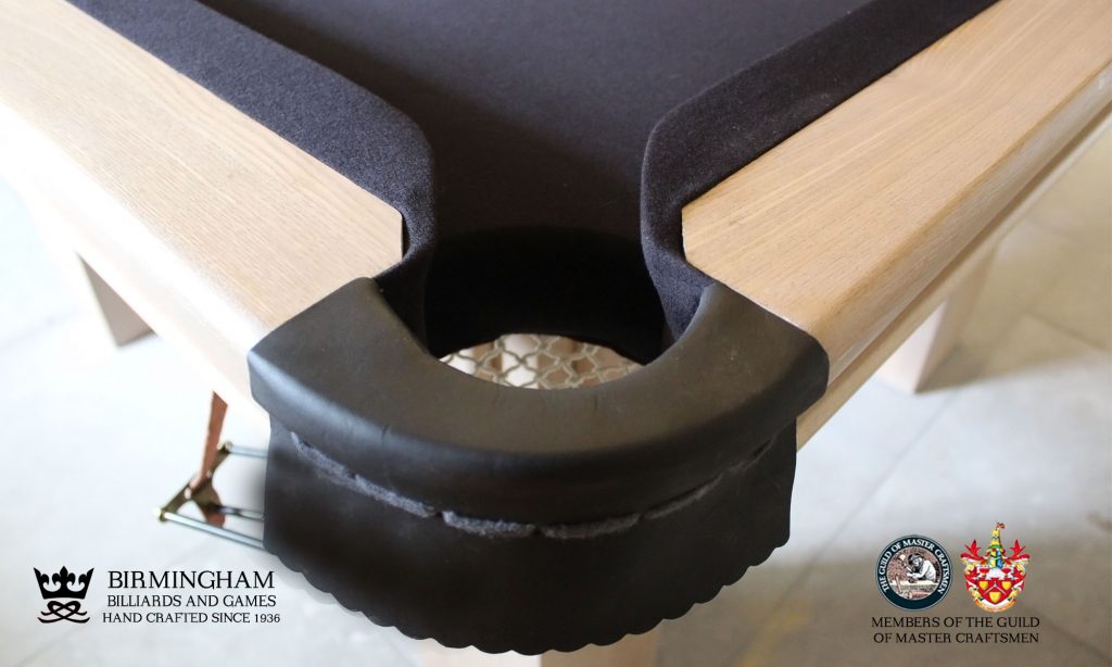 Birmingham Billiards | The Fender-Art Deco, handmade pool table,natural ...